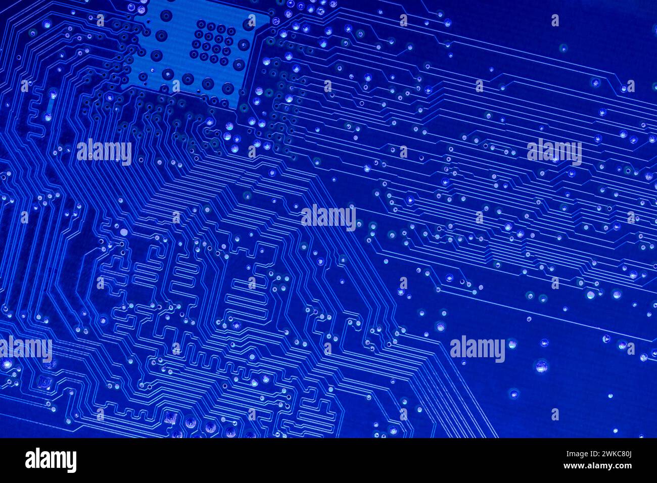 Blue motherboard hi-res stock photography and images - Alamy