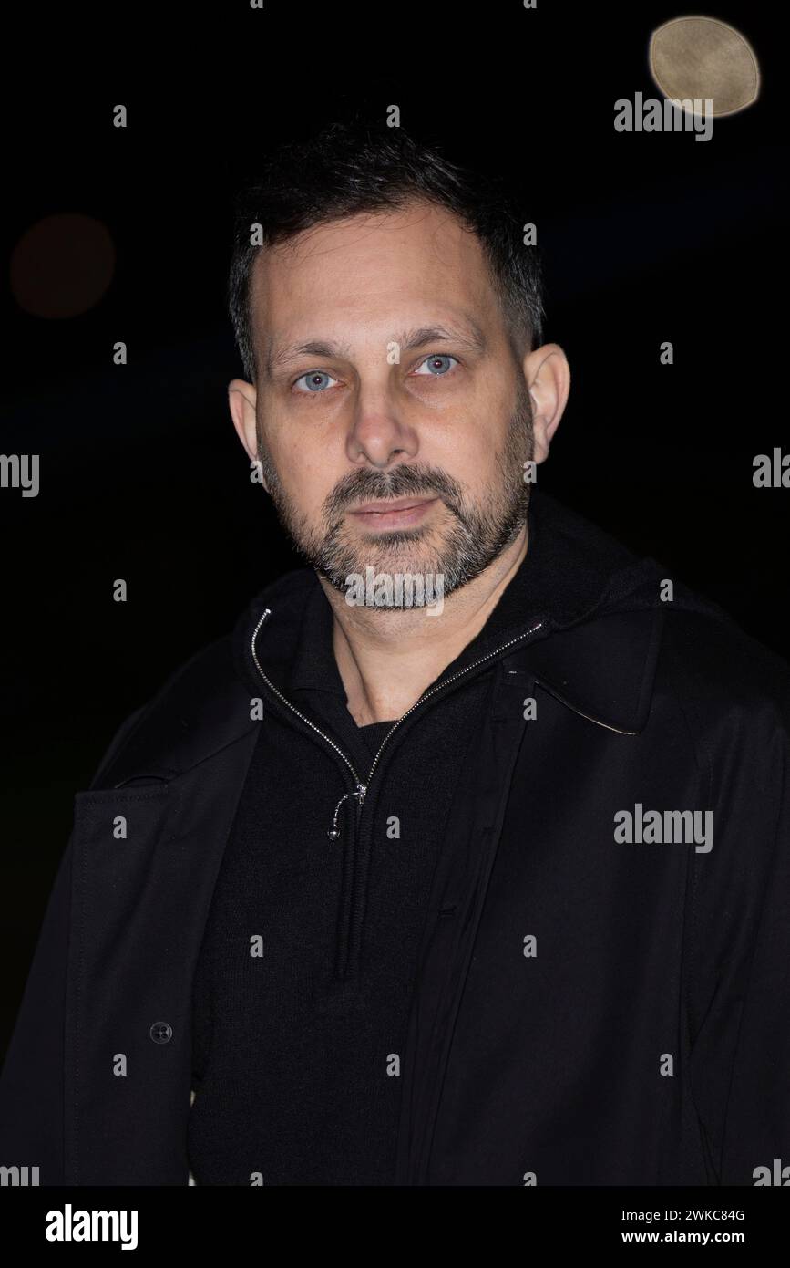 Dynamo poses for photographers upon arrival at the Burberry Winter 2024 ...