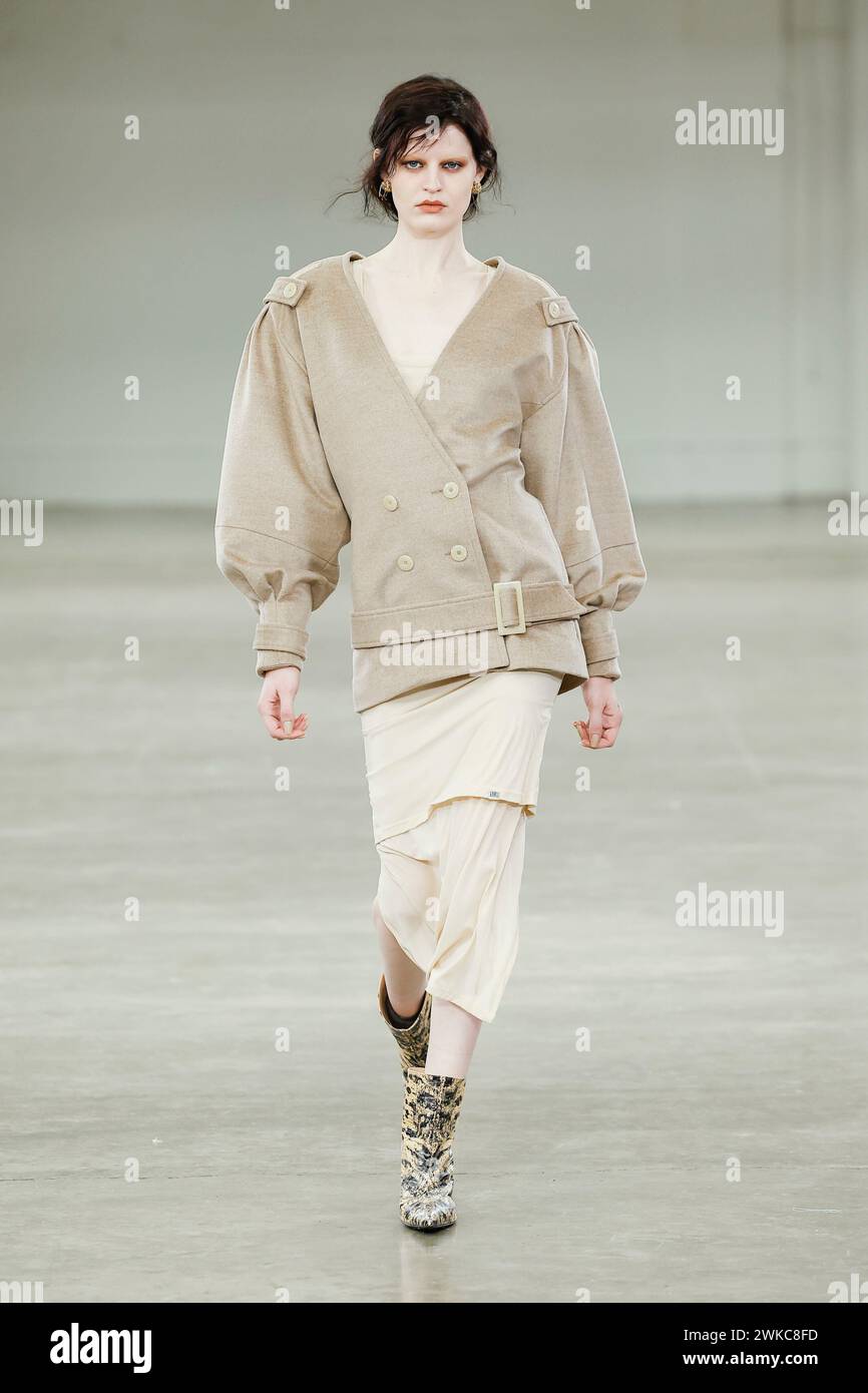 KNWLS Fall/Winter 2024 runway during London Fashion Week on February ...