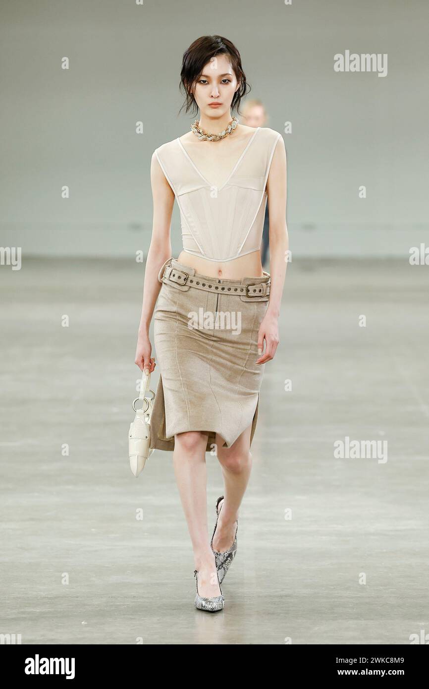 KNWLS Fall/Winter 2024 runway during London Fashion Week on February ...