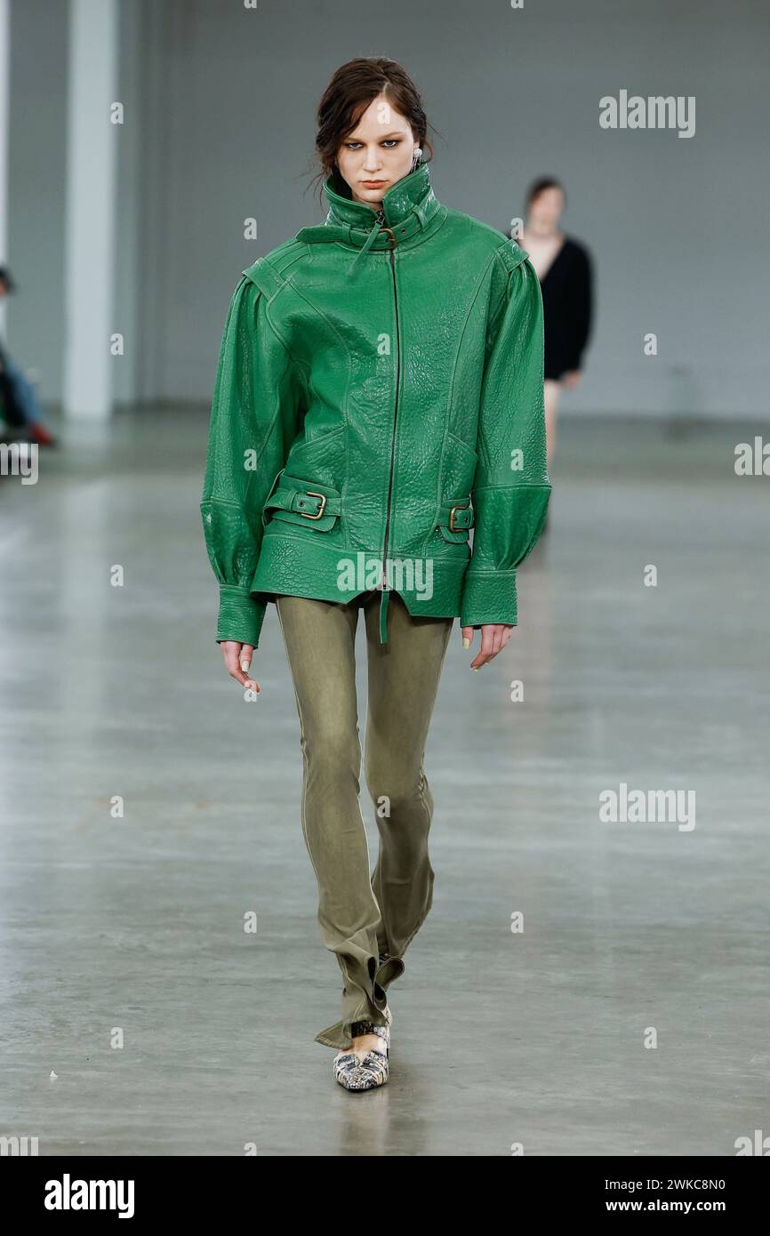 KNWLS Fall/Winter 2024 runway during London Fashion Week on February ...