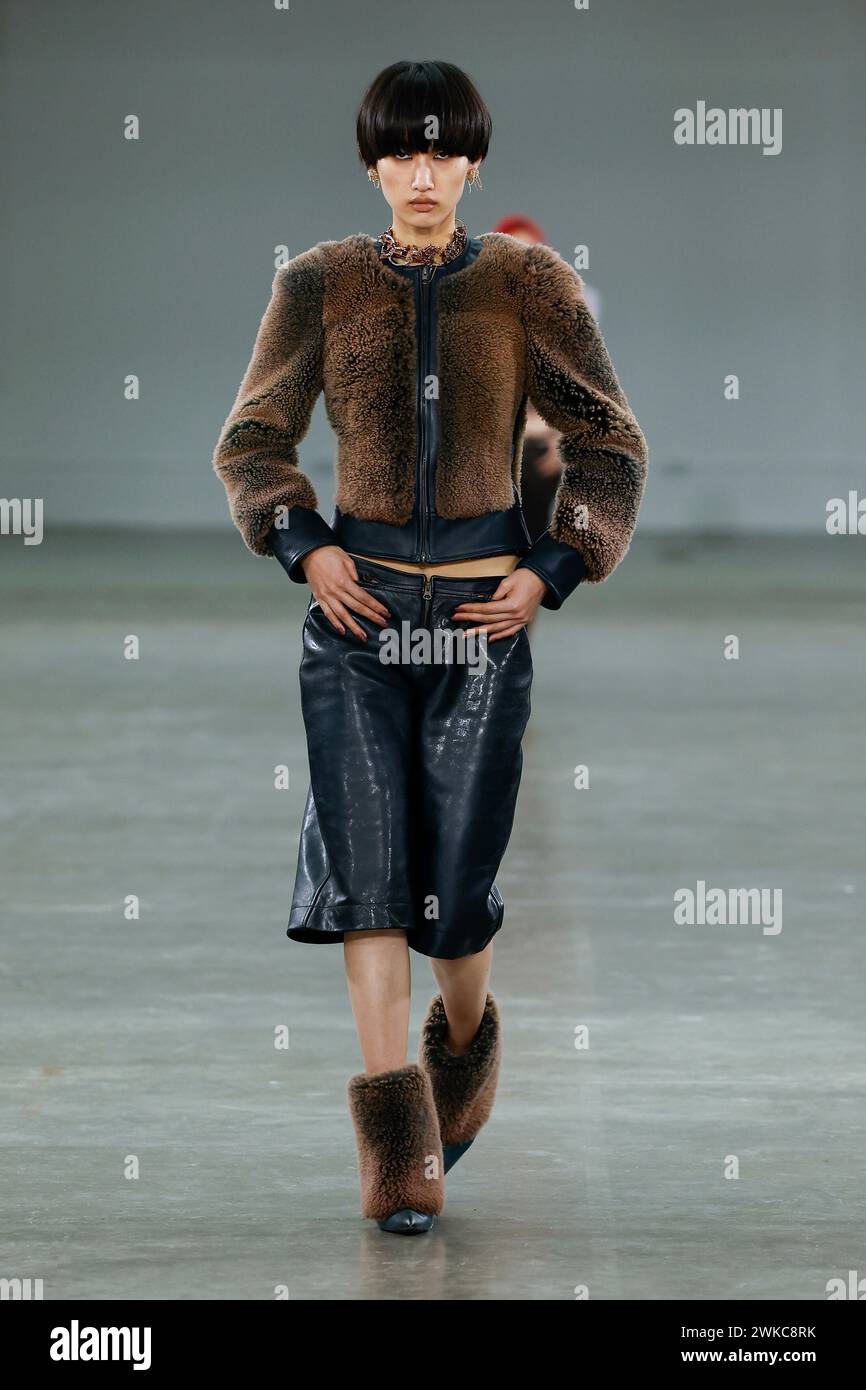 KNWLS Fall/Winter 2024 runway during London Fashion Week on February ...
