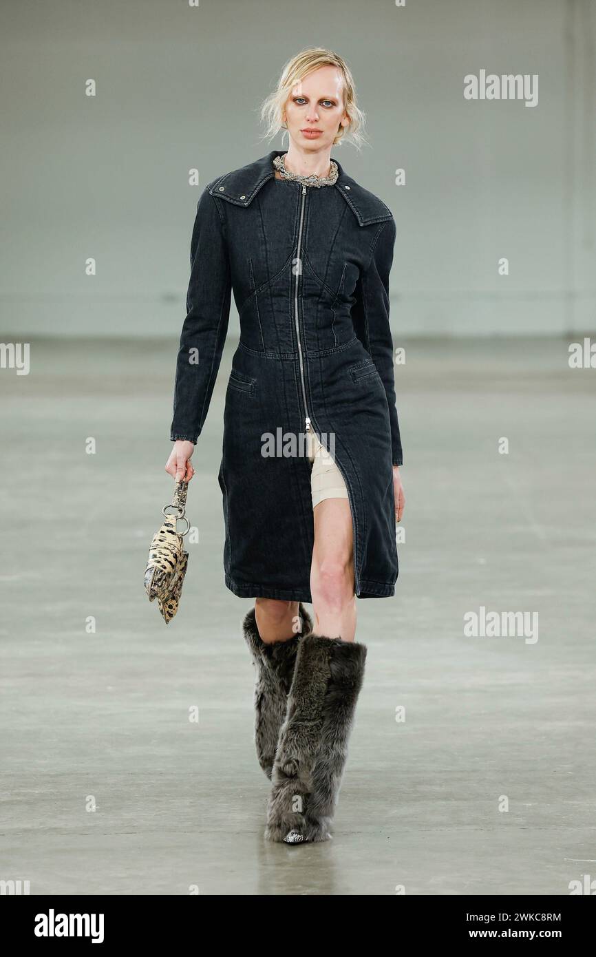 KNWLS Fall/Winter 2024 runway during London Fashion Week on February ...
