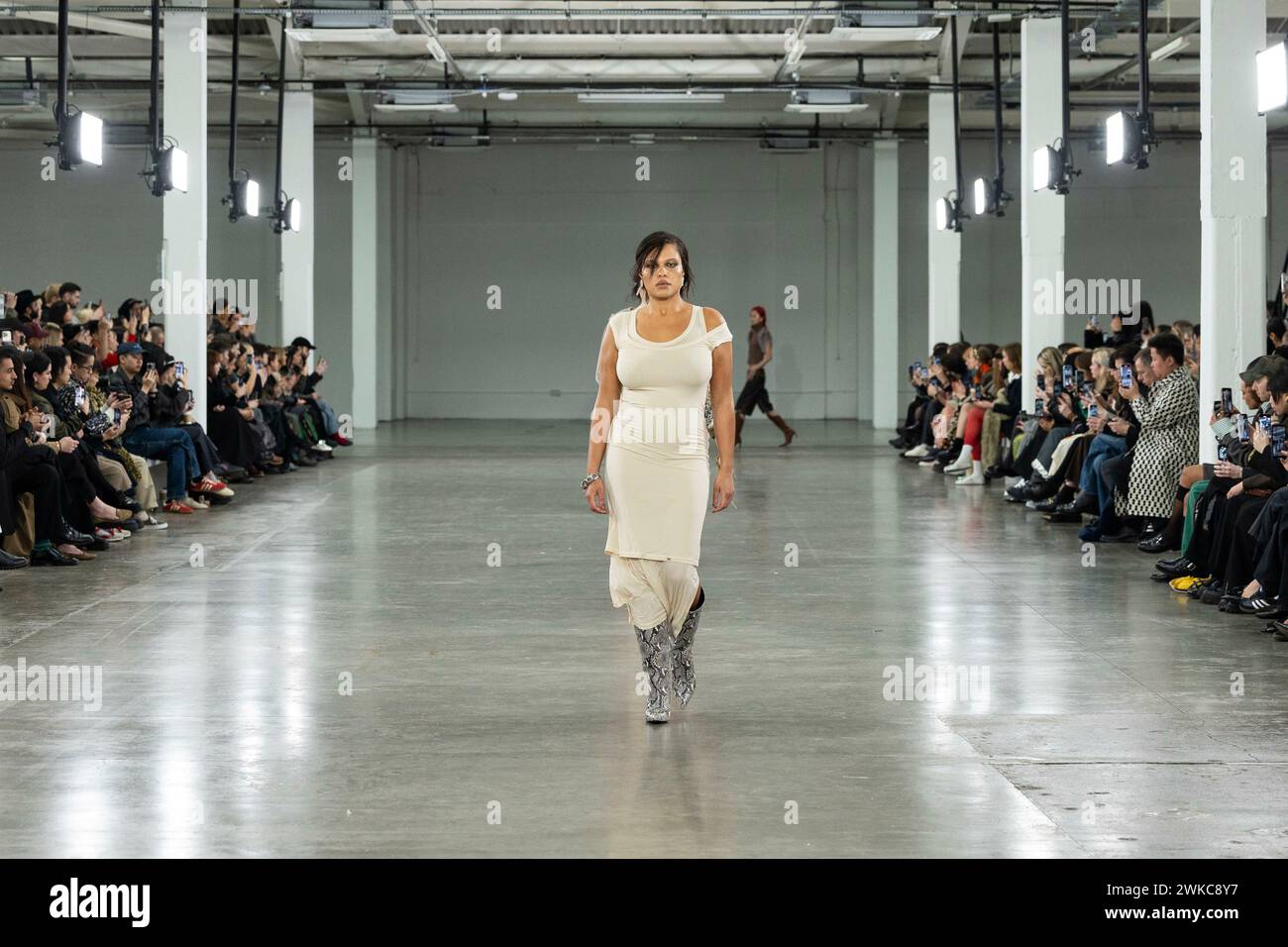 KNWLS Fall/Winter 2024 runway during London Fashion Week on February ...