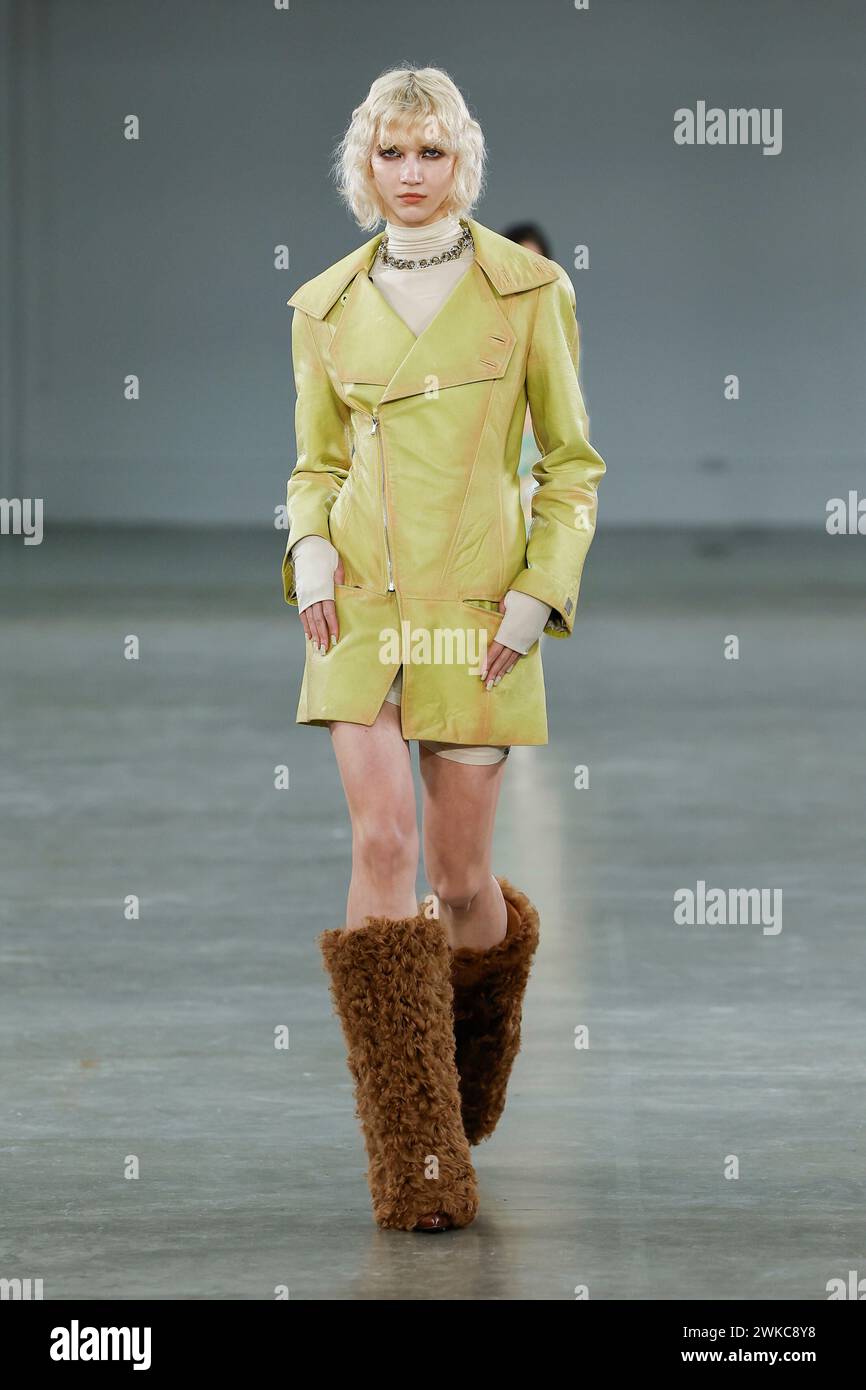 KNWLS Fall/Winter 2024 runway during London Fashion Week on February ...