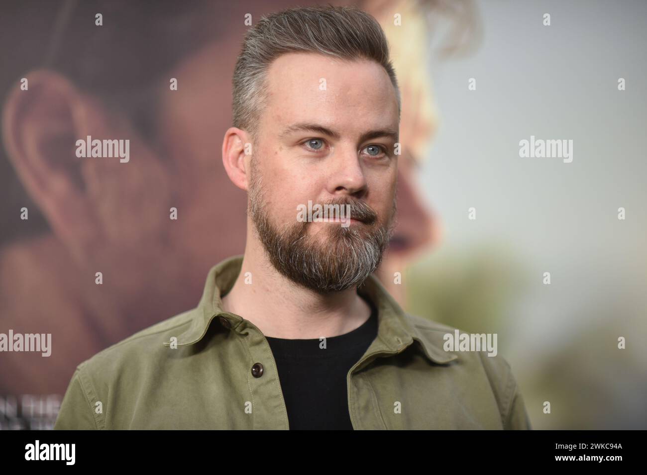 Kevin Matley arrives at the premiere of "Arthur the King" on Monday ...