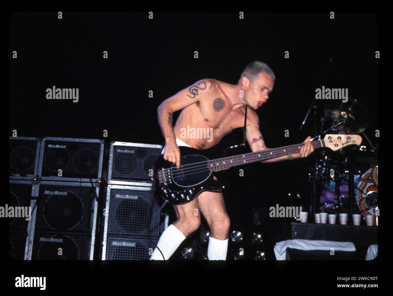 FLEA and The Red Hot Chile Peppers performing live on the 1992 ...