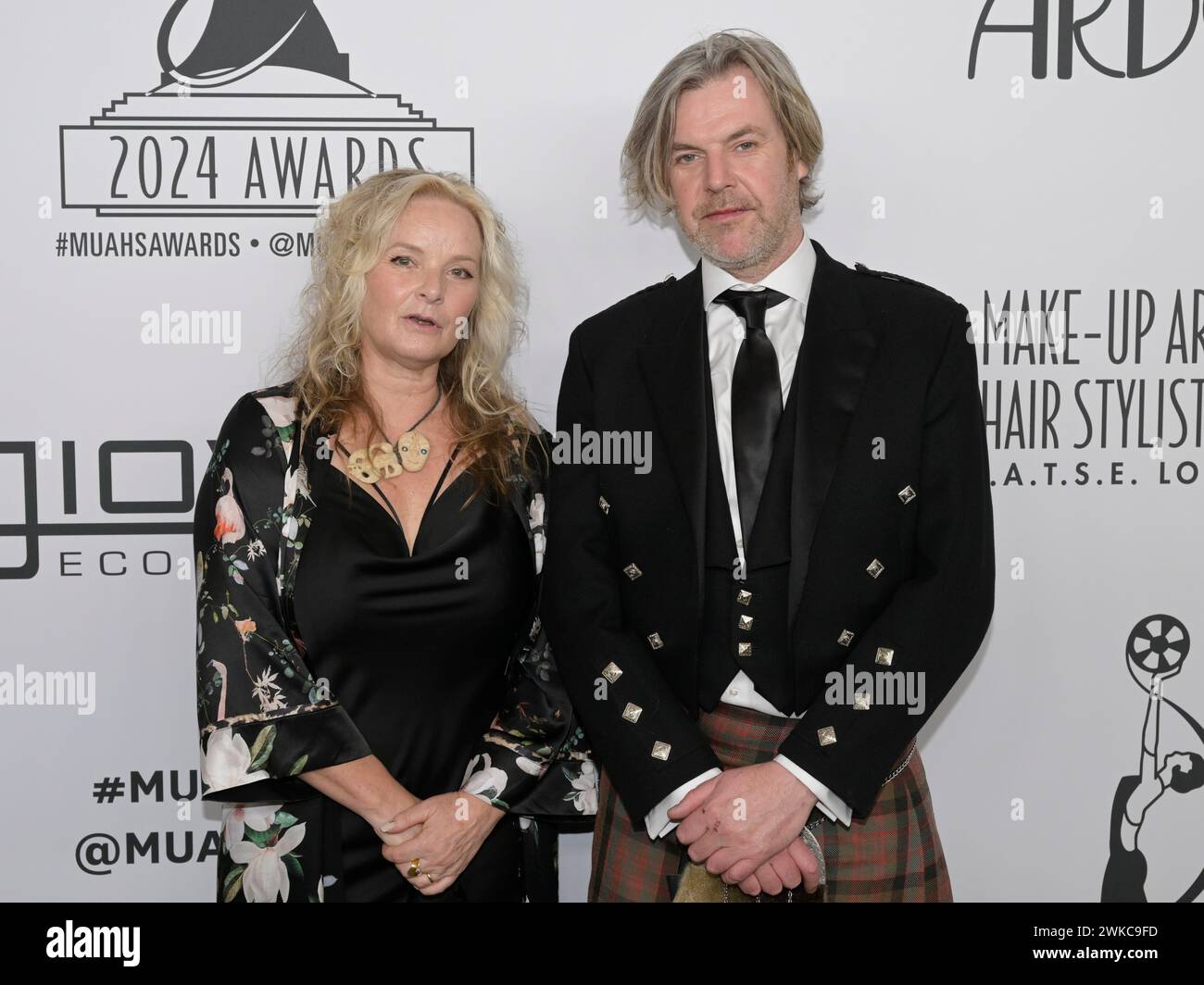 Beverly Hills, California, USA. 18th Feb, 2024. Stephen Murphy and Deb ...