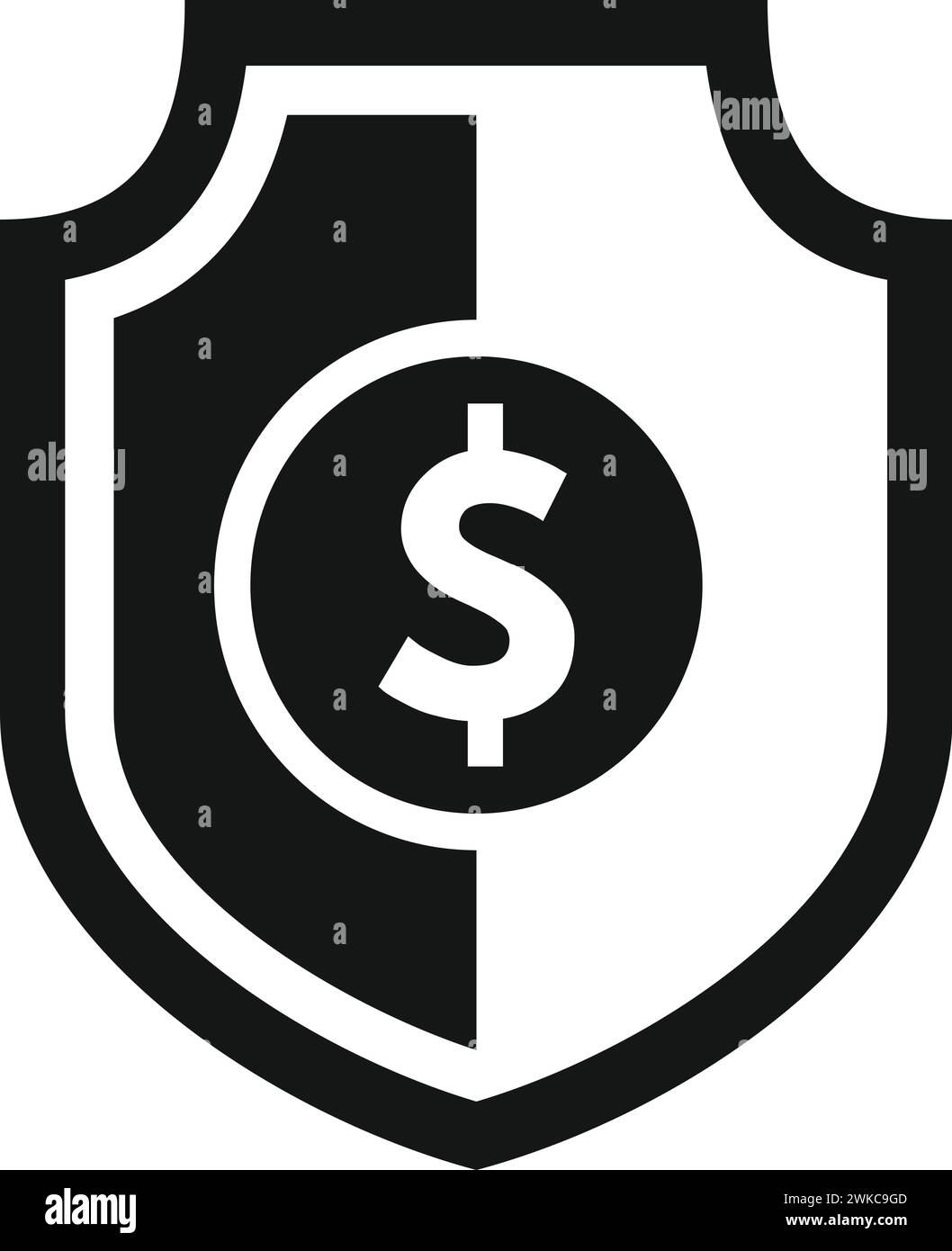 Vigilant shield Black and White Stock Photos & Images - Alamy