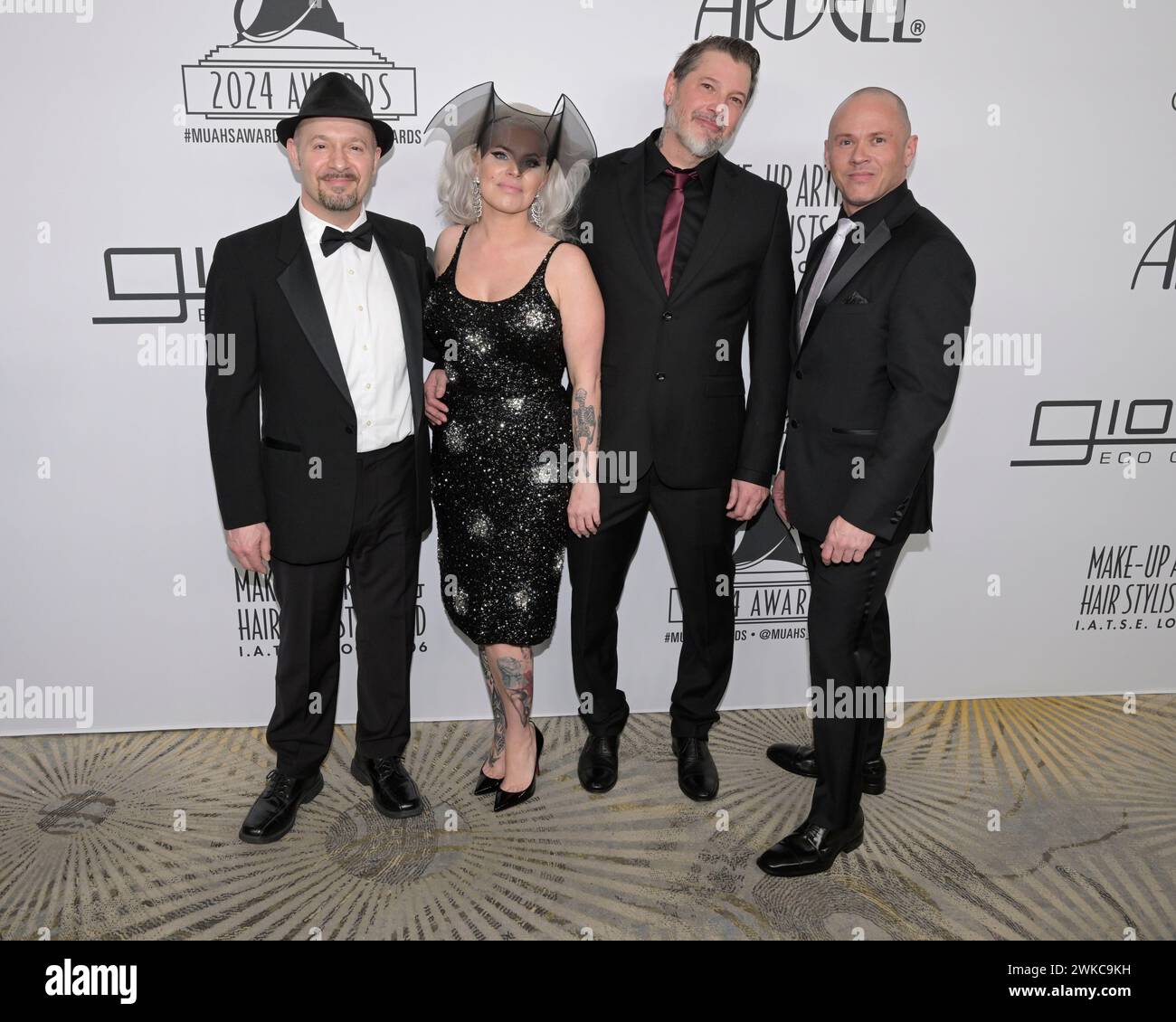 February 18, 2024, Beverly Hills, California, United States: (L-R ...