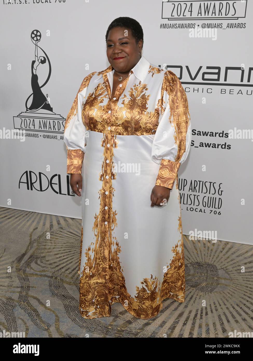 Beverly Hills, California, USA. 18th Feb, 2024. Lacretta. Make-Up ...