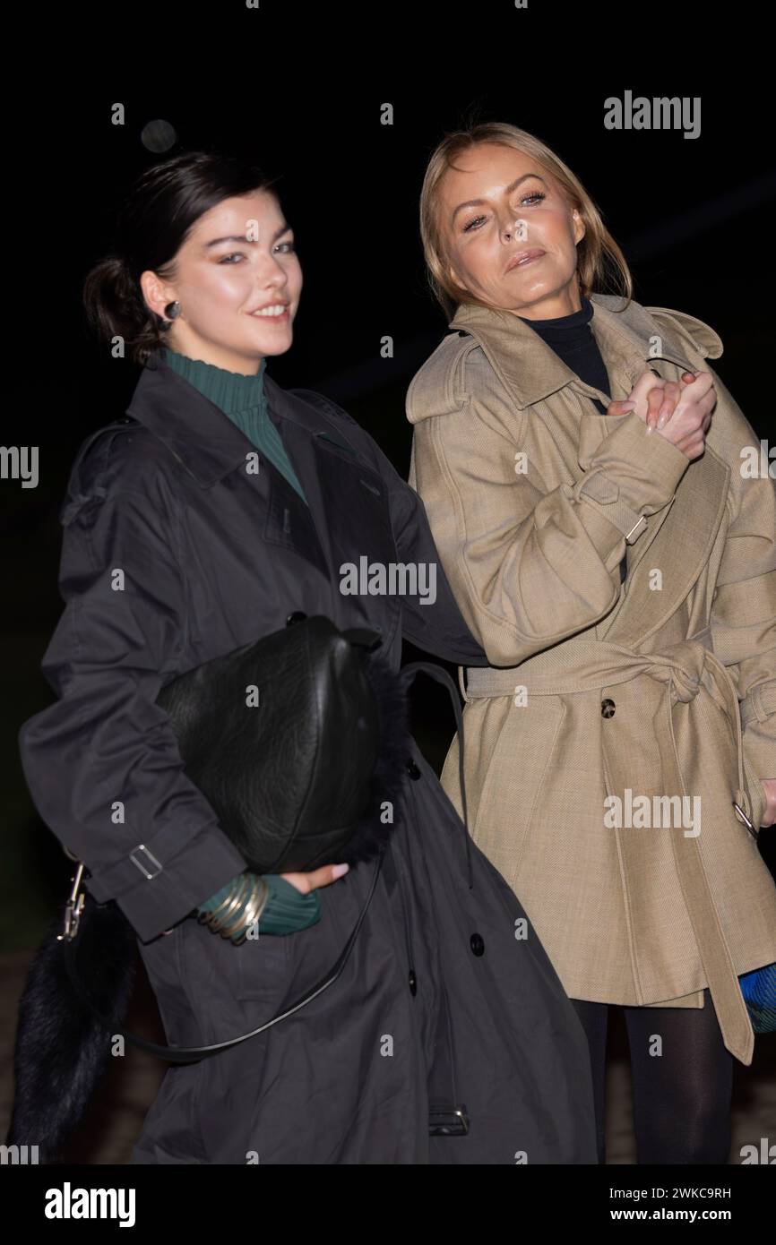 Isobel Richmond and Patsy Kensit pose for photographers upon arrival at ...