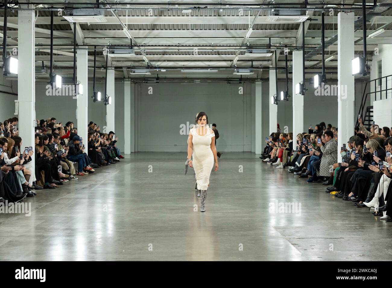 KNWLS Fall/Winter 2024 runway during London Fashion Week on February ...