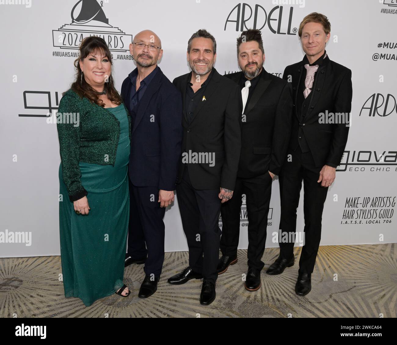 Beverly Hills, California, USA. 18th Feb, 2024. (L-R) Julie Socash ...
