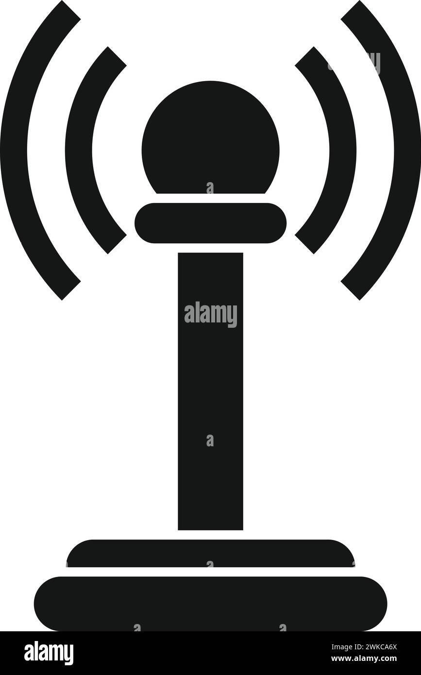 Security alarm icon simple vector. Prevent intrusion. Car protection ...