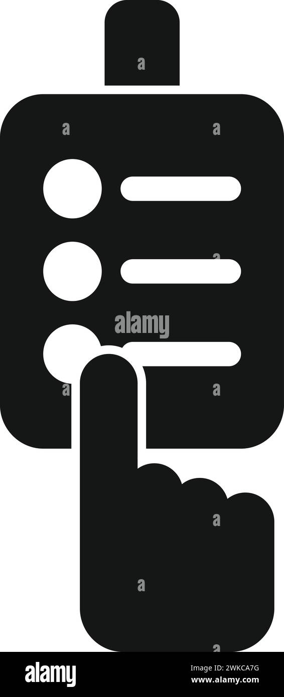 Lock password access icon simple vector. Prevent crime. Thief security ...