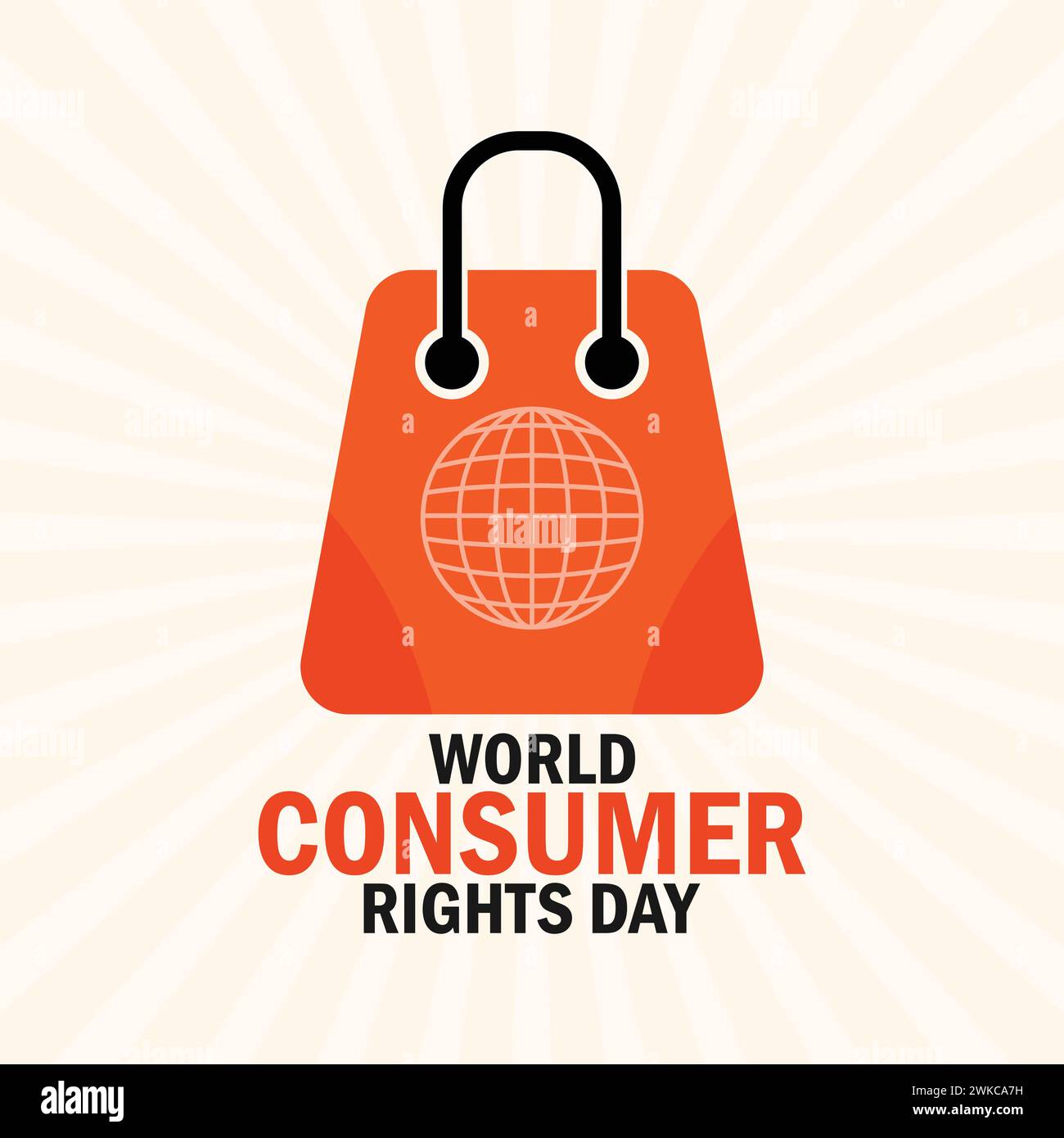 World Consumer Rights Day. Holiday concept. Template for background ...