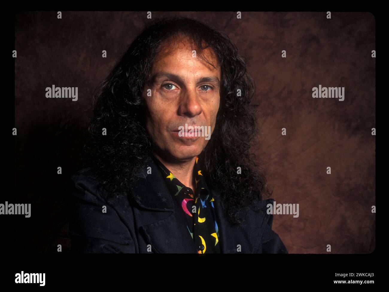 RONNIE JAMES DIO photographed in Orange County, CA in 1992. Photo ...
