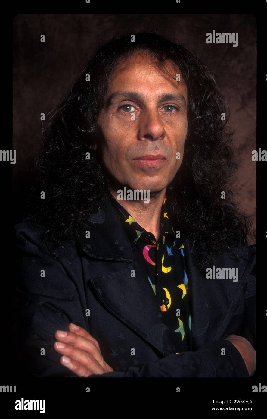 RONNIE JAMES DIO photographed in Orange County, CA in 1992. Photo ...