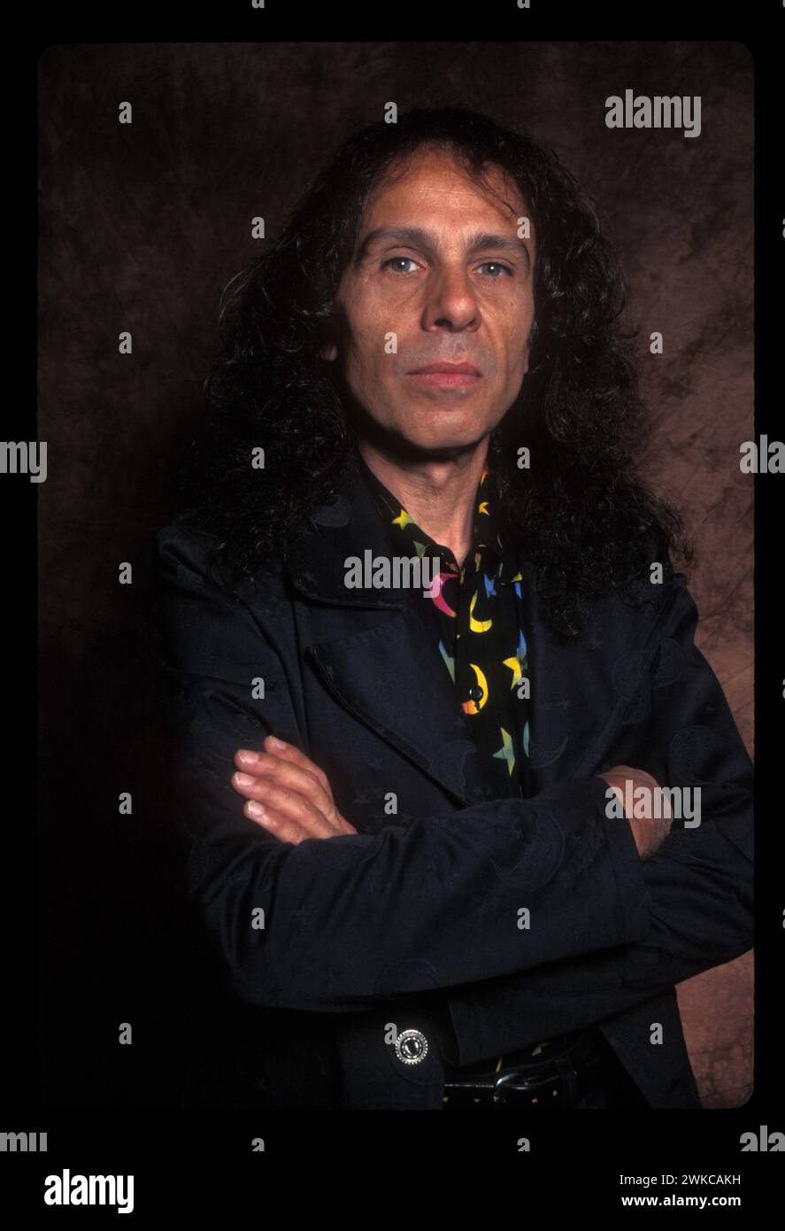 RONNIE JAMES DIO photographed in Orange County, CA in 1992. Photo ...