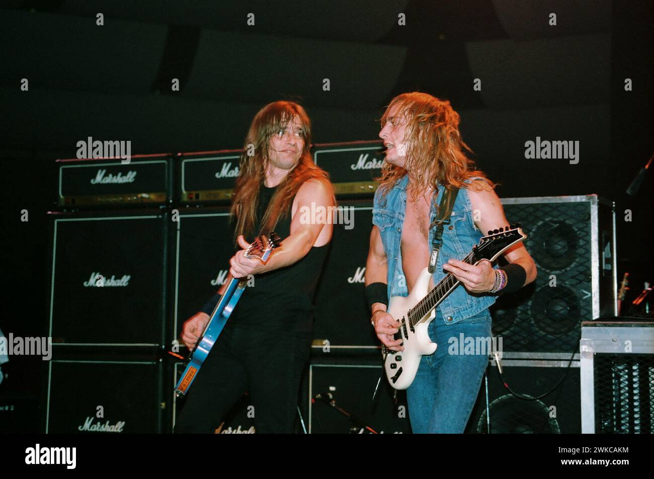 EXODUS performing live on the Fabulous Disaster Tour at the Celebrity ...