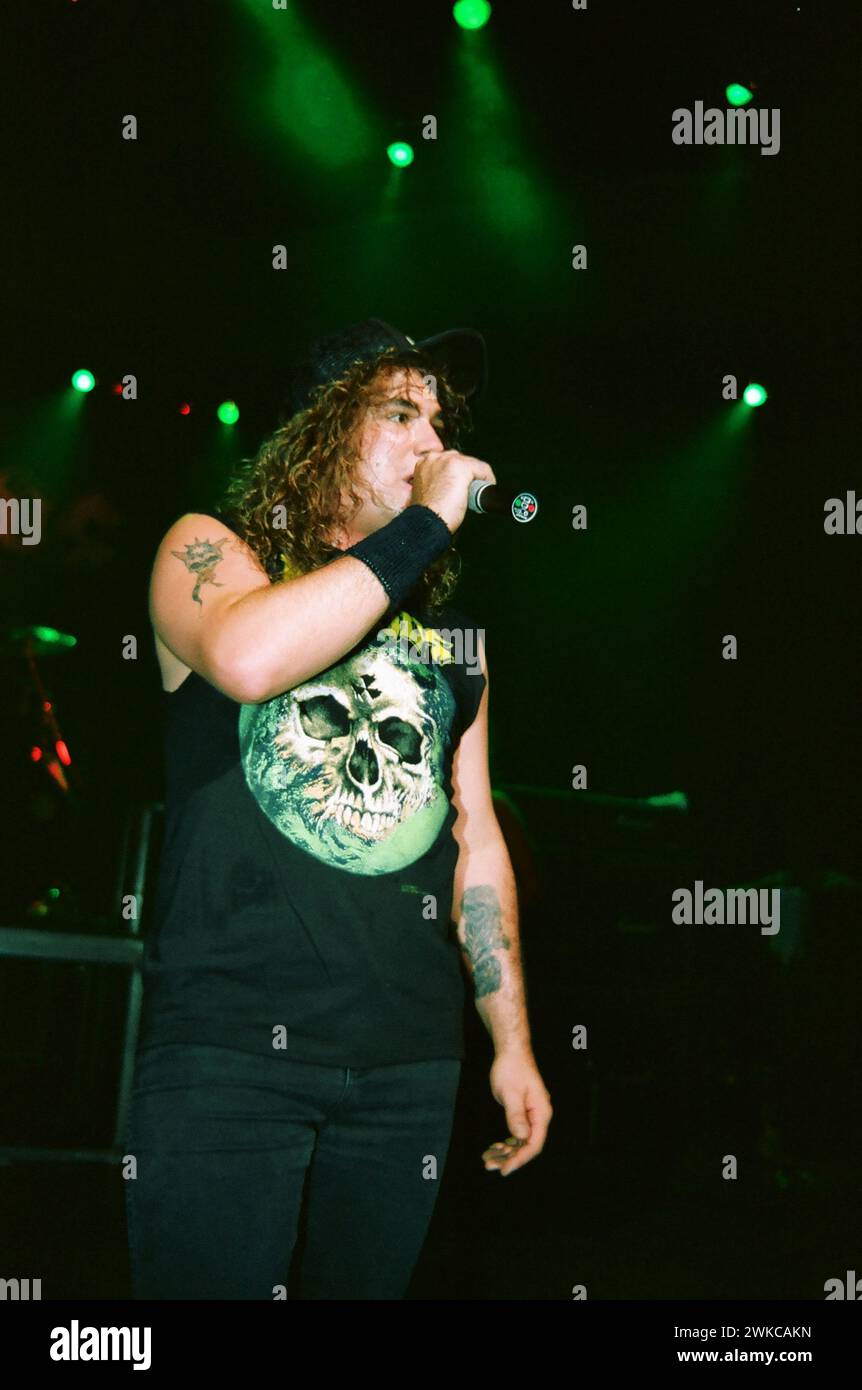 EXODUS performing live on the Fabulous Disaster Tour at the Celebrity ...