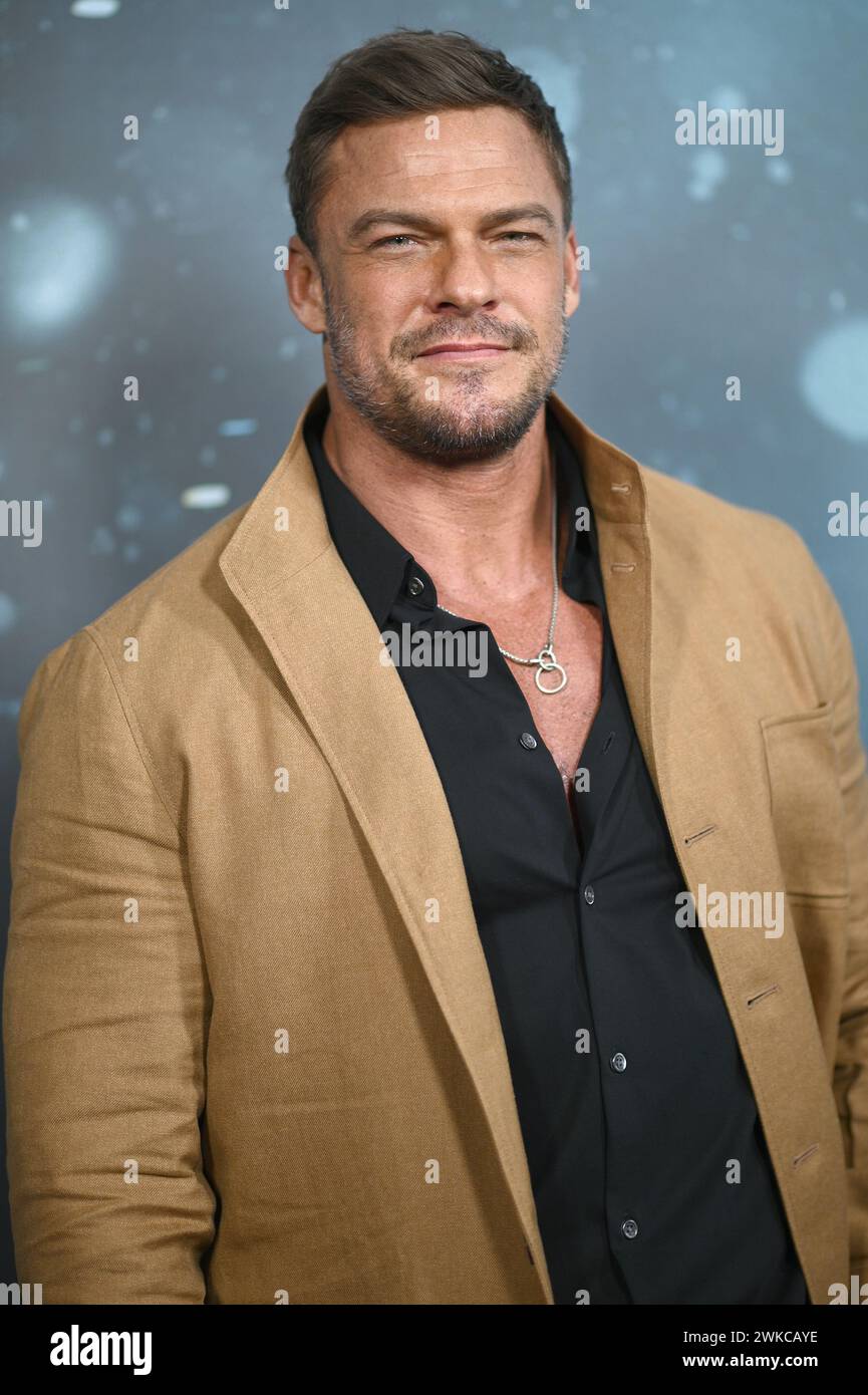 New York, USA. 19th Feb, 2024. Alan Ritchson attends the Lionsgate's ...