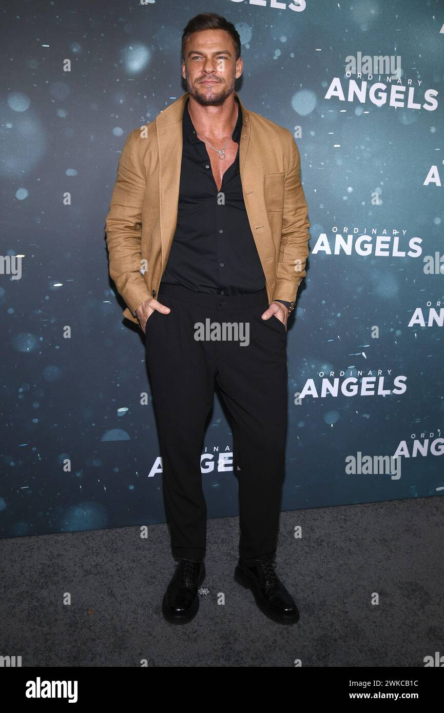 New York, USA. 19th Feb, 2024. Alan Ritchson attends the Lionsgate's ...