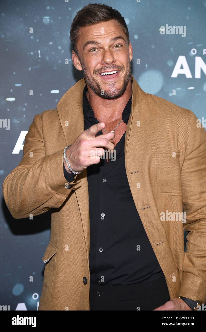 New York, USA. 19th Feb, 2024. Alan Ritchson attends the Lionsgate's ...