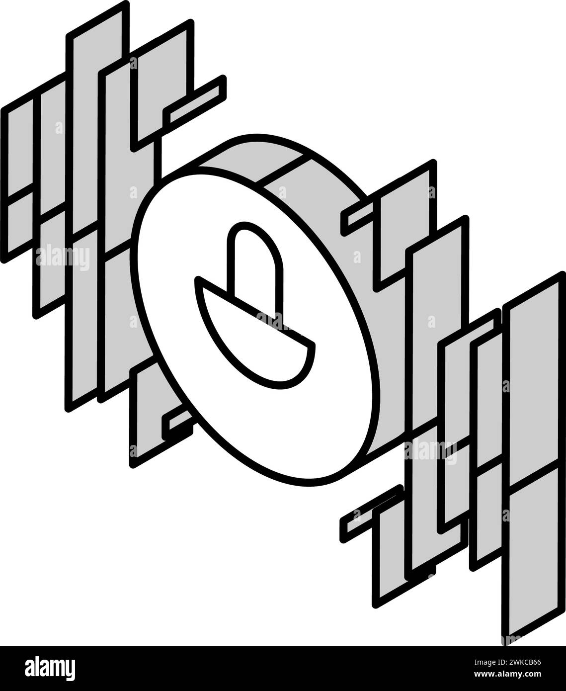 audio music isometric icon vector illustration Stock Vector Image & Art ...