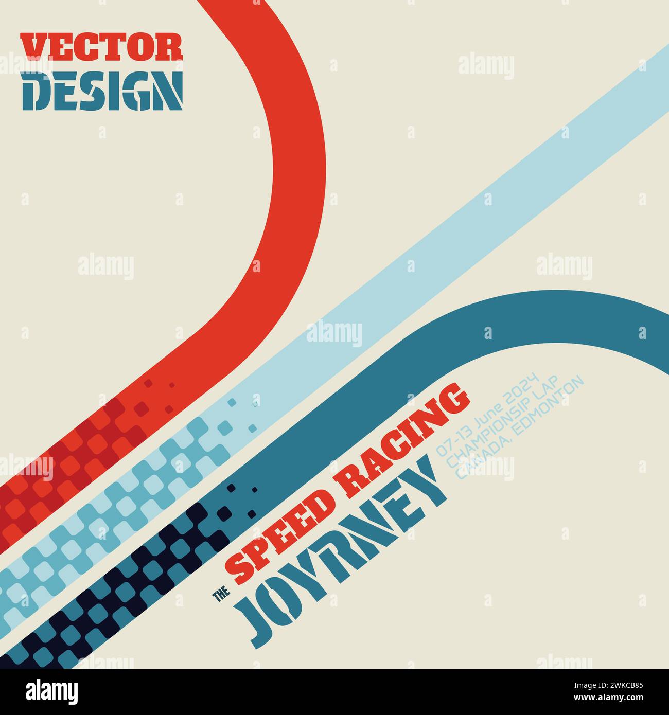 Checkered flag three row lines Stock Vector Image & Art - Alamy