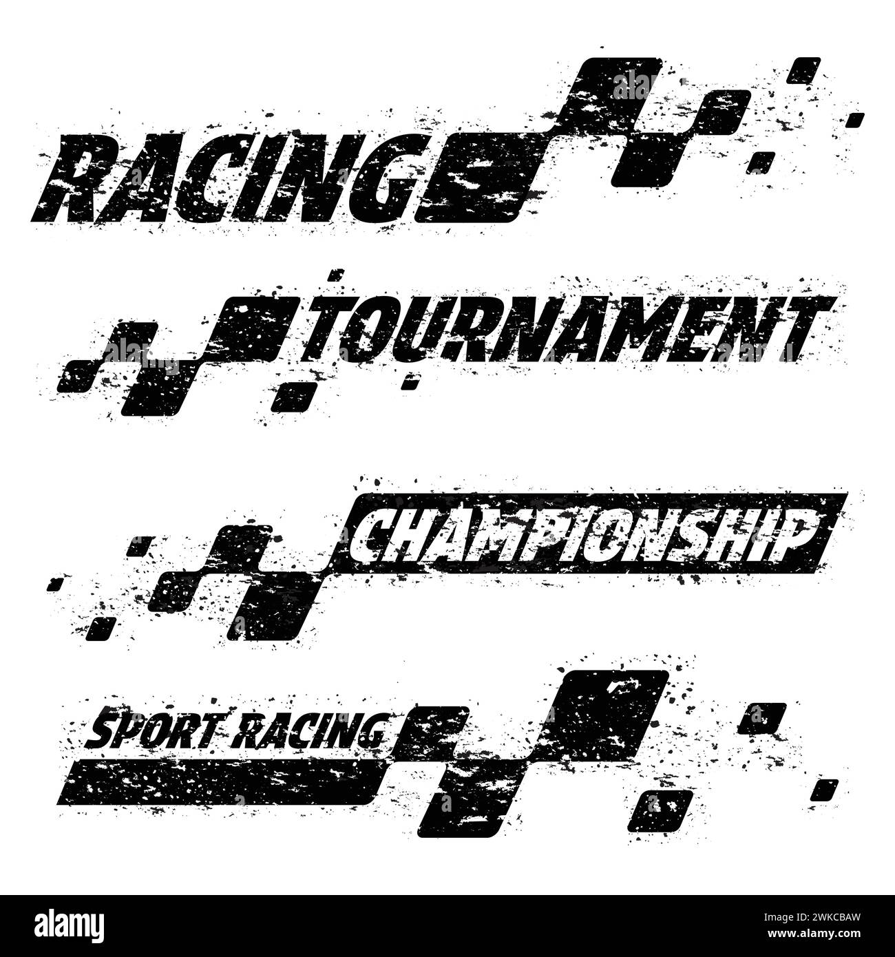 Racing logos Cut Out Stock Images & Pictures - Alamy