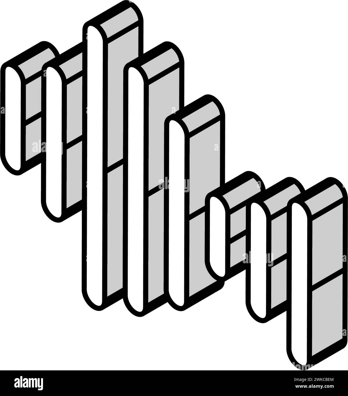 sound equalizer isometric icon vector illustration Stock Vector Image & Art - Alamy