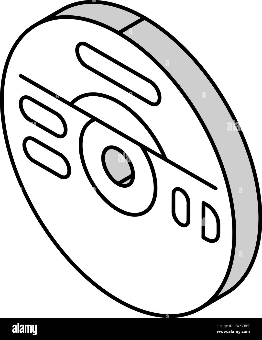 Equalizer device isometric icon Black and White Stock Photos & Images ...