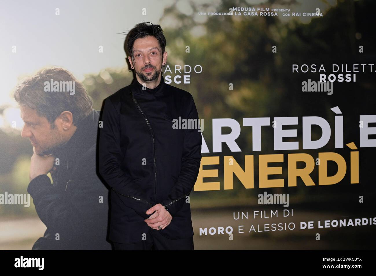 Rome, Italy. 19th Feb, 2024. Alessio De Leonardis attends the premiere ...