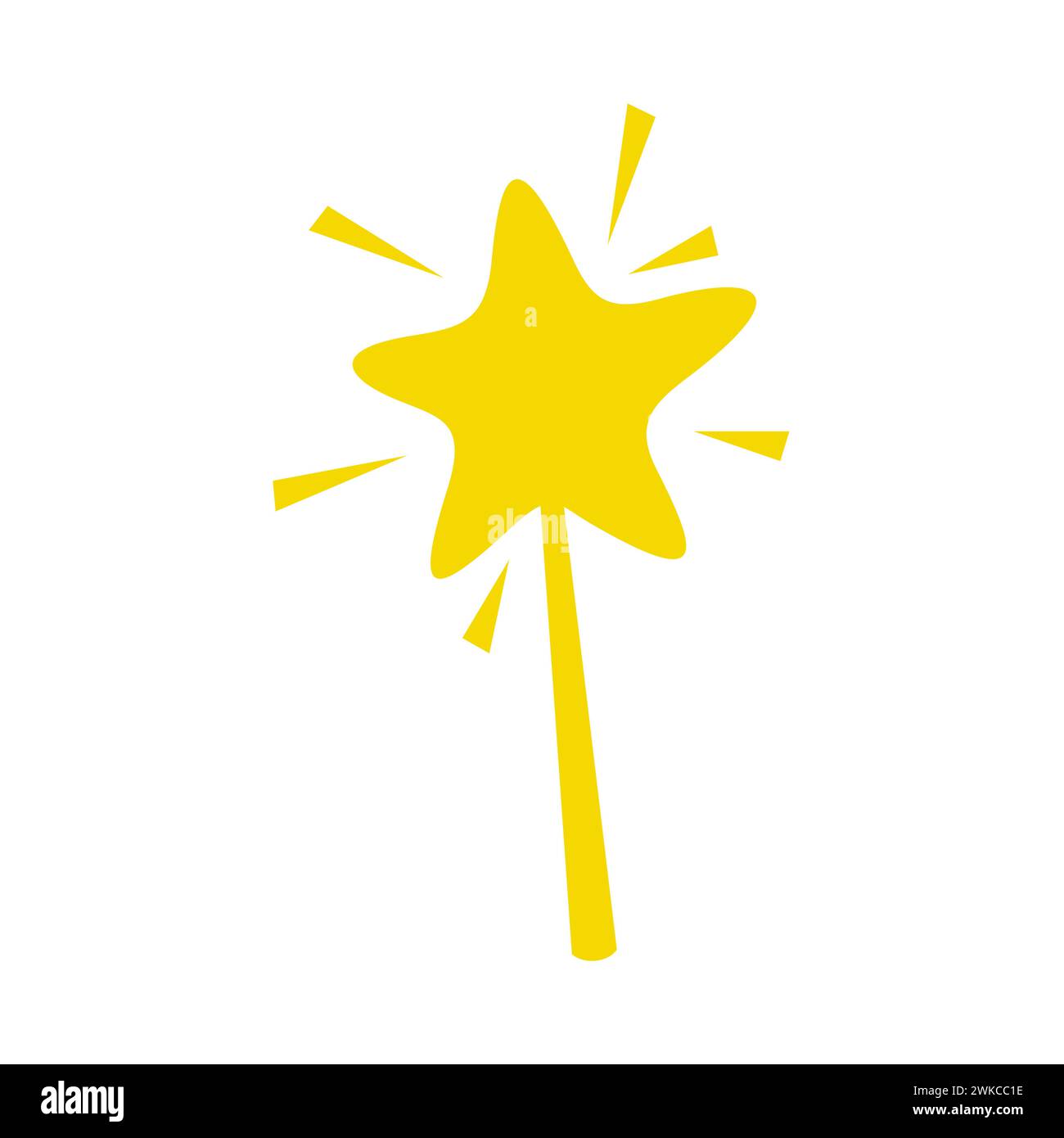 Star magic wand Cut Out Stock Images & Pictures - Alamy