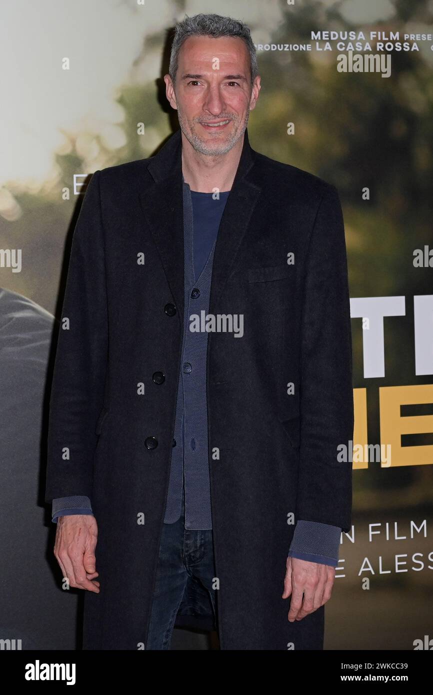 Rome, Italy. 19th Feb, 2024. Giorgio Caputo attends the premiere of the ...