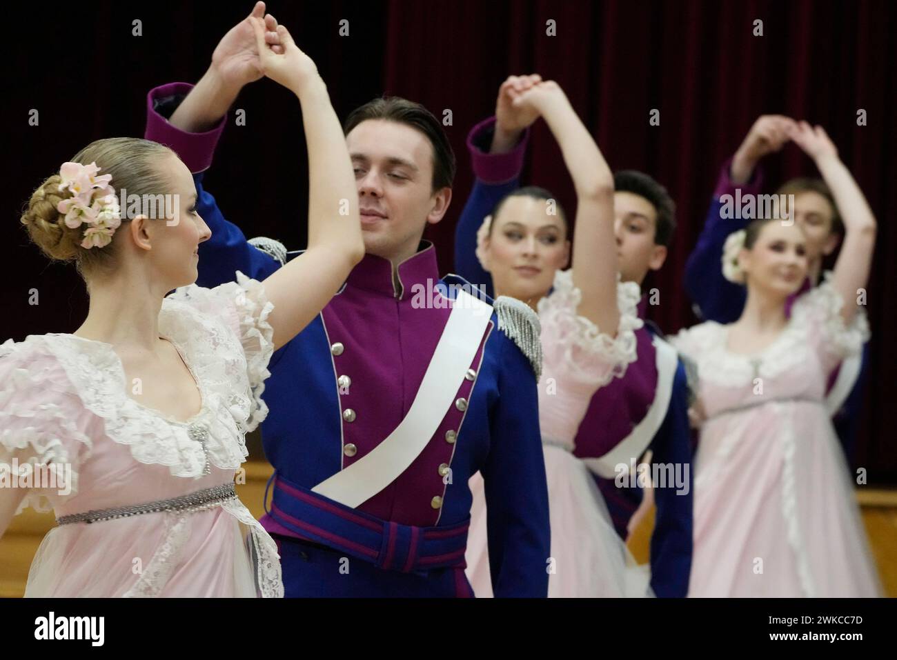 Dancers of the WARSZAWIANKA ensemble of the University of Warsaw dance Poland's national ...