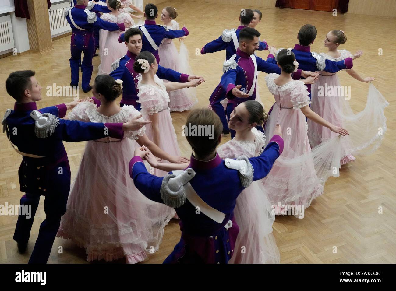 Dancers of the WARSZAWIANKA ensemble of the University of Warsaw dance Poland's national ...