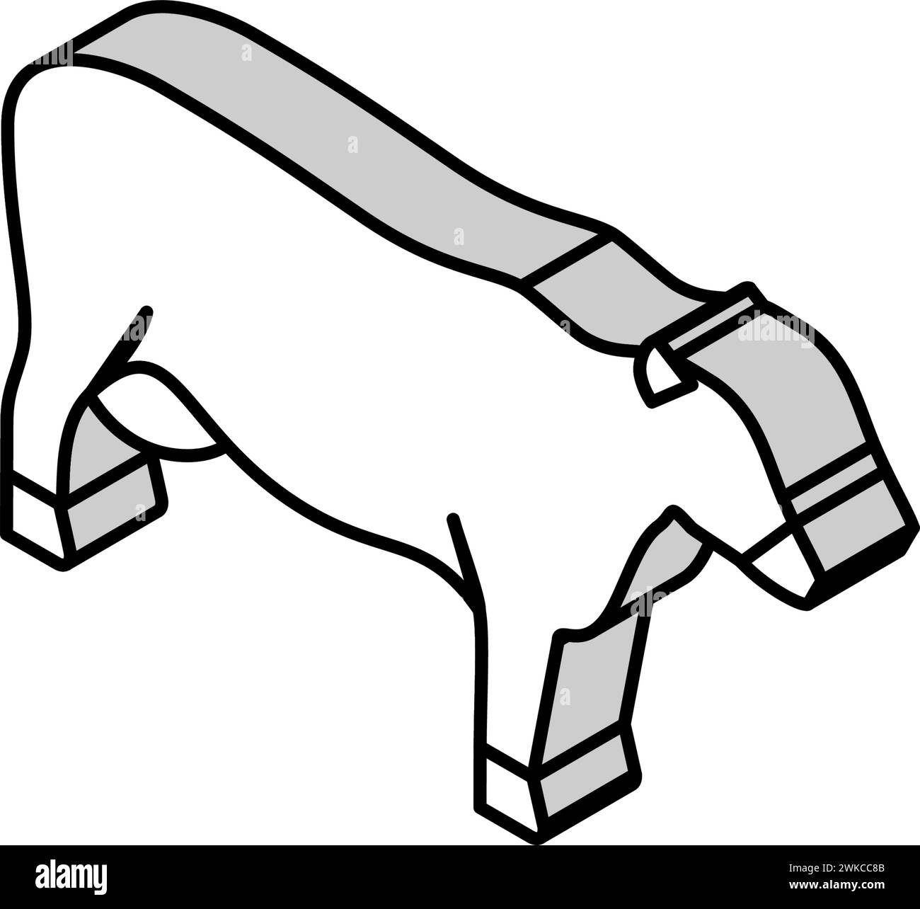 Cattle Beef Isometric Icon Vector Illustration Stock Vector Image And Art