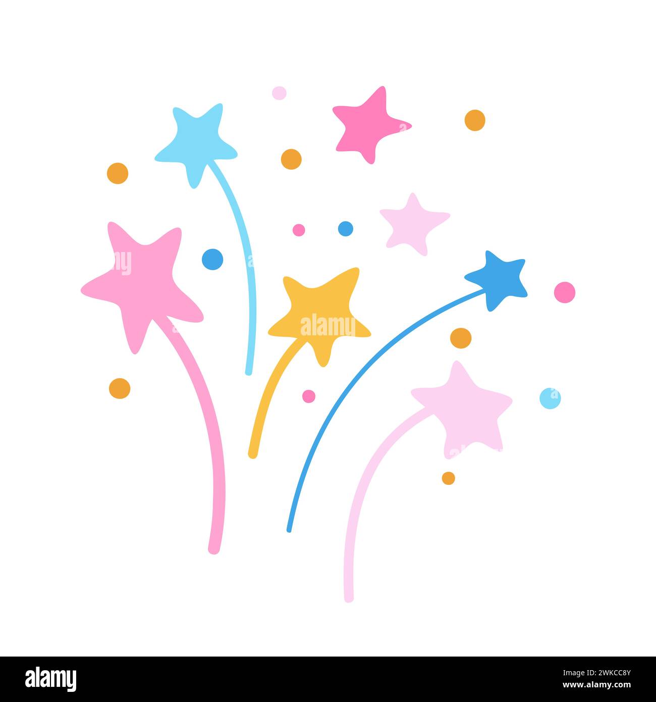 Shooting stars Cut Out Stock Images & Pictures - Alamy