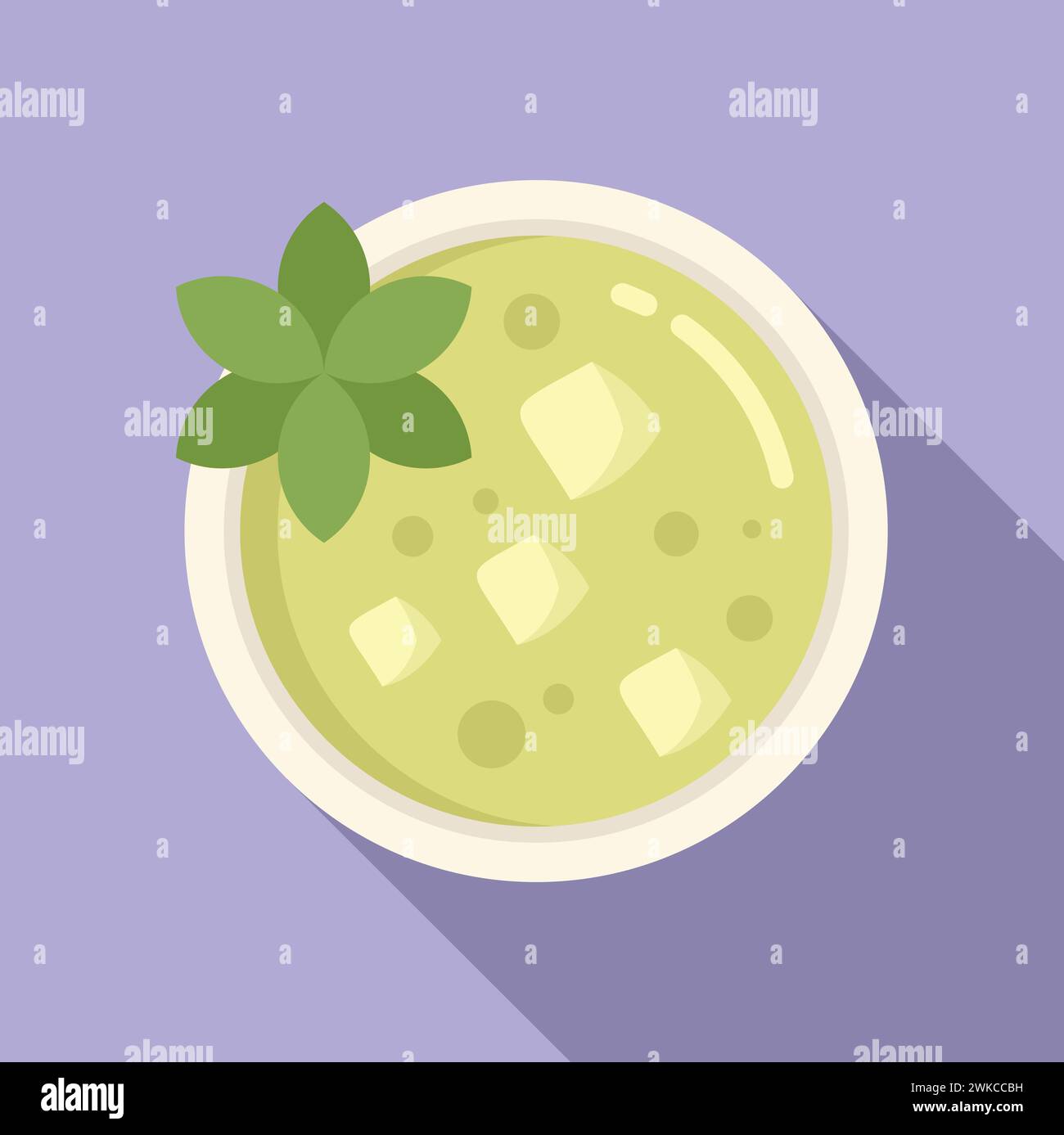 Entree soup Stock Vector Images - Alamy