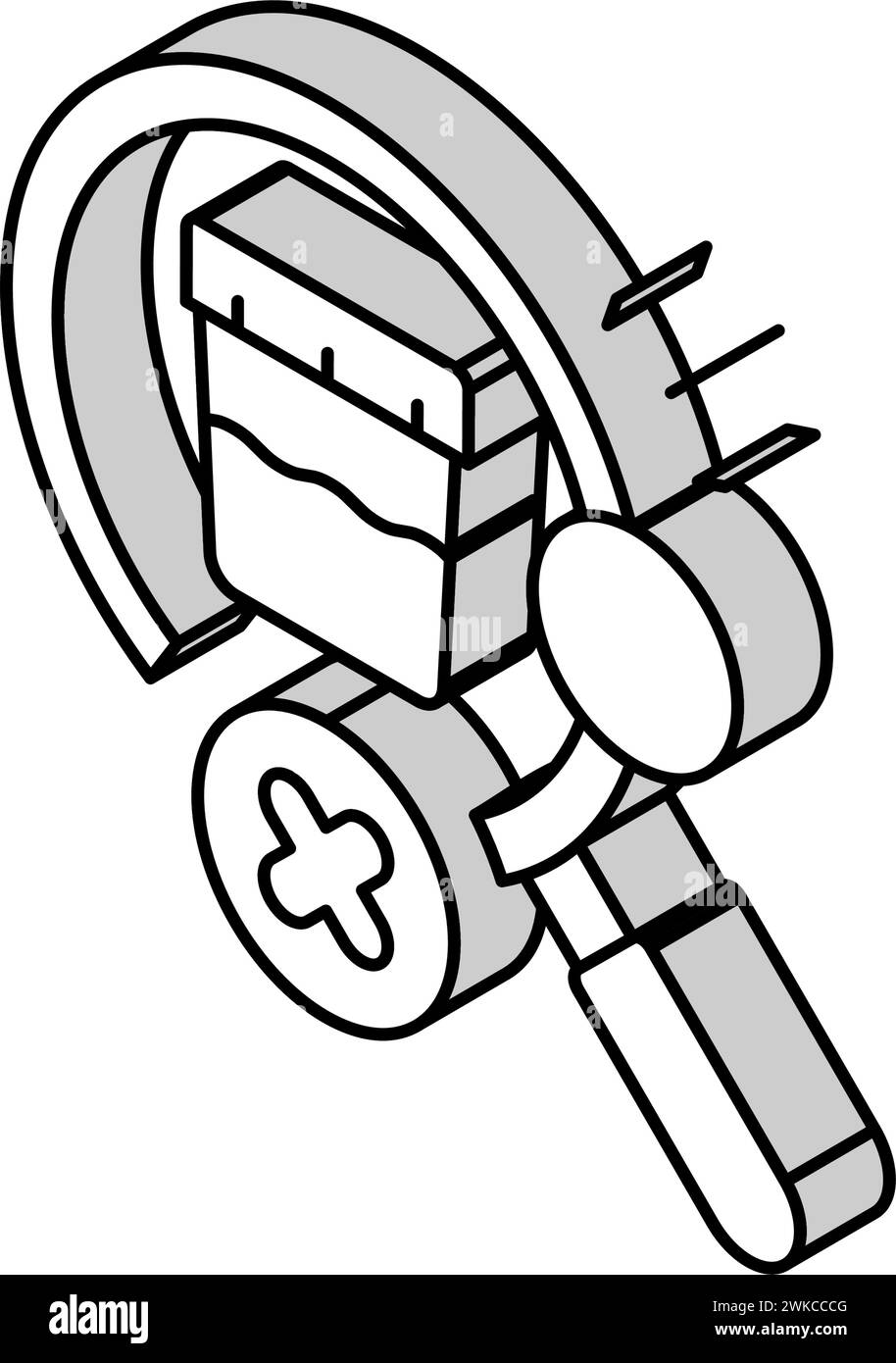 positive drug test isometric icon vector illustration Stock Vector ...