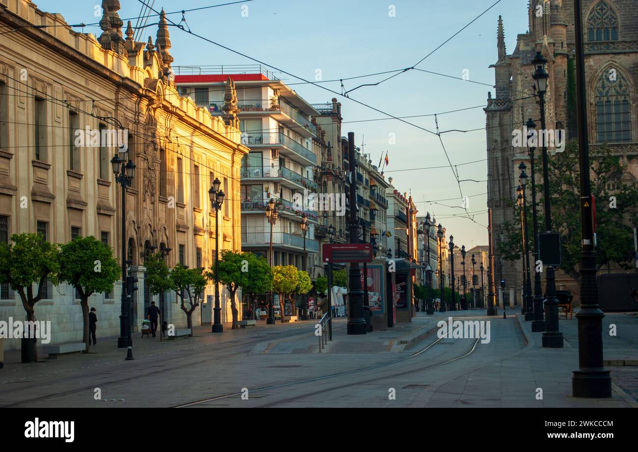 the splendid buildings and architecture of Seville the capital of ...