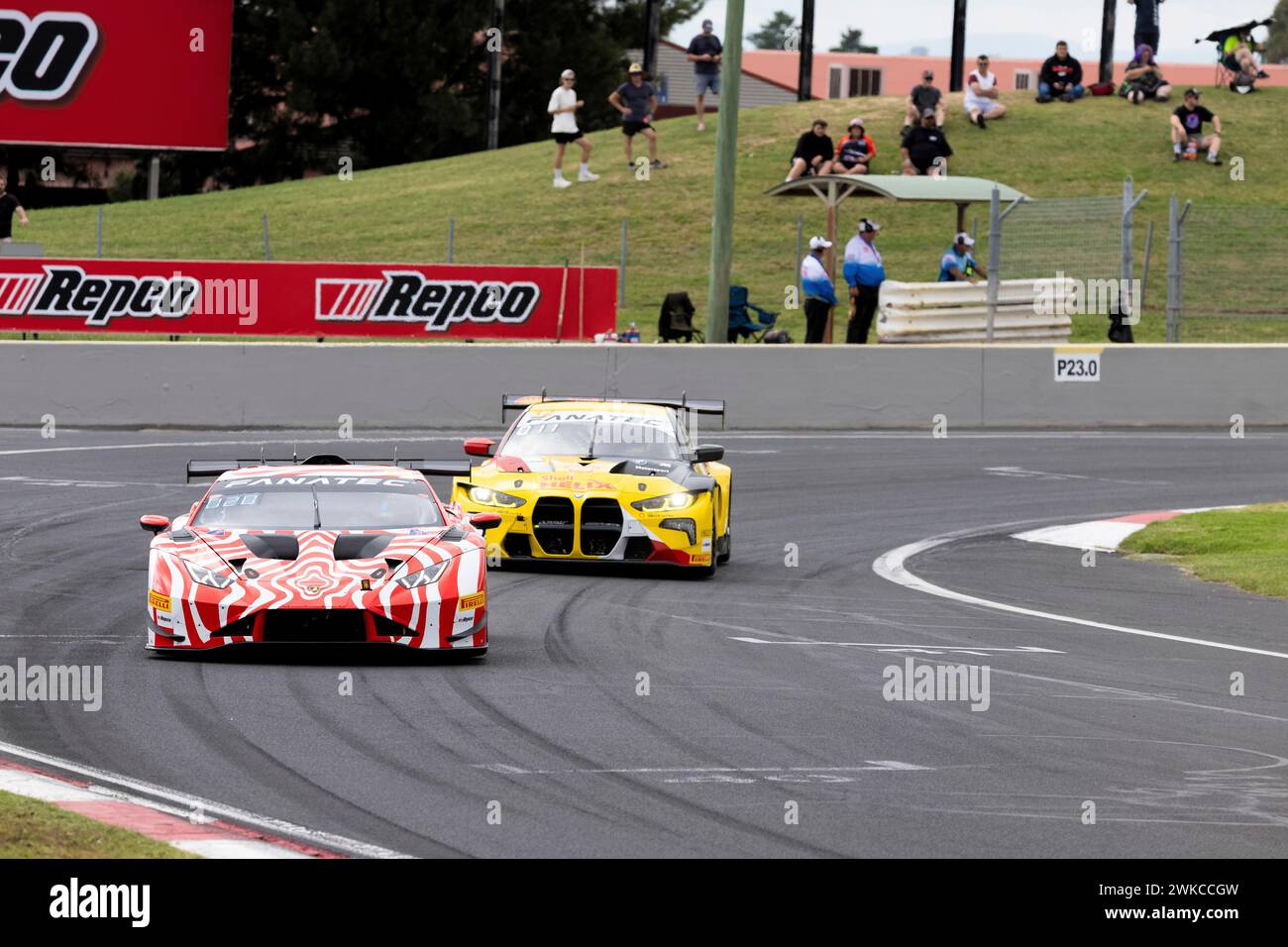 BATHURST, AUSTRALIA - FEBRUARY 17: Car 93 Wall Racing Racing ...