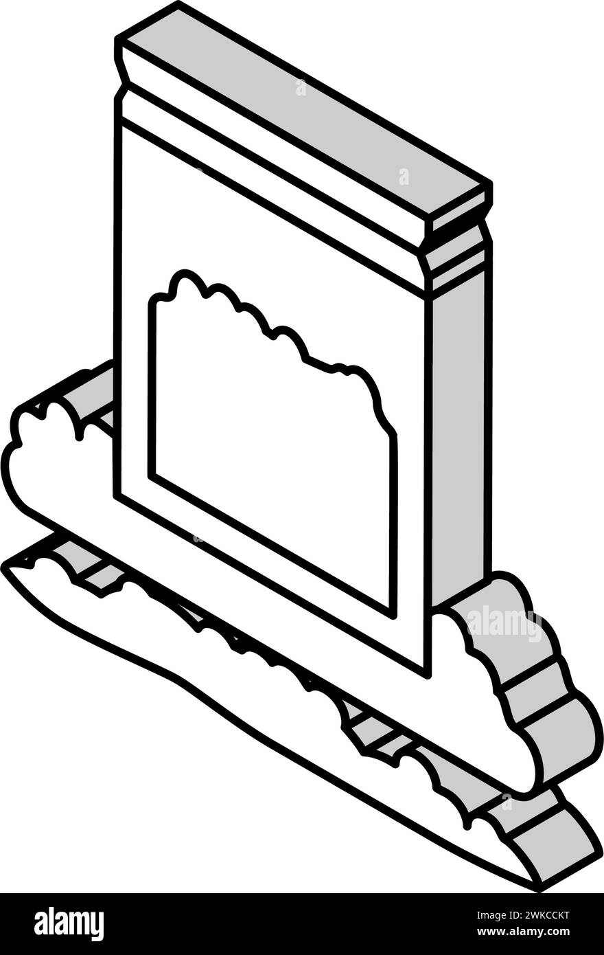 cocaine drug isometric icon vector illustration Stock Vector Image ...