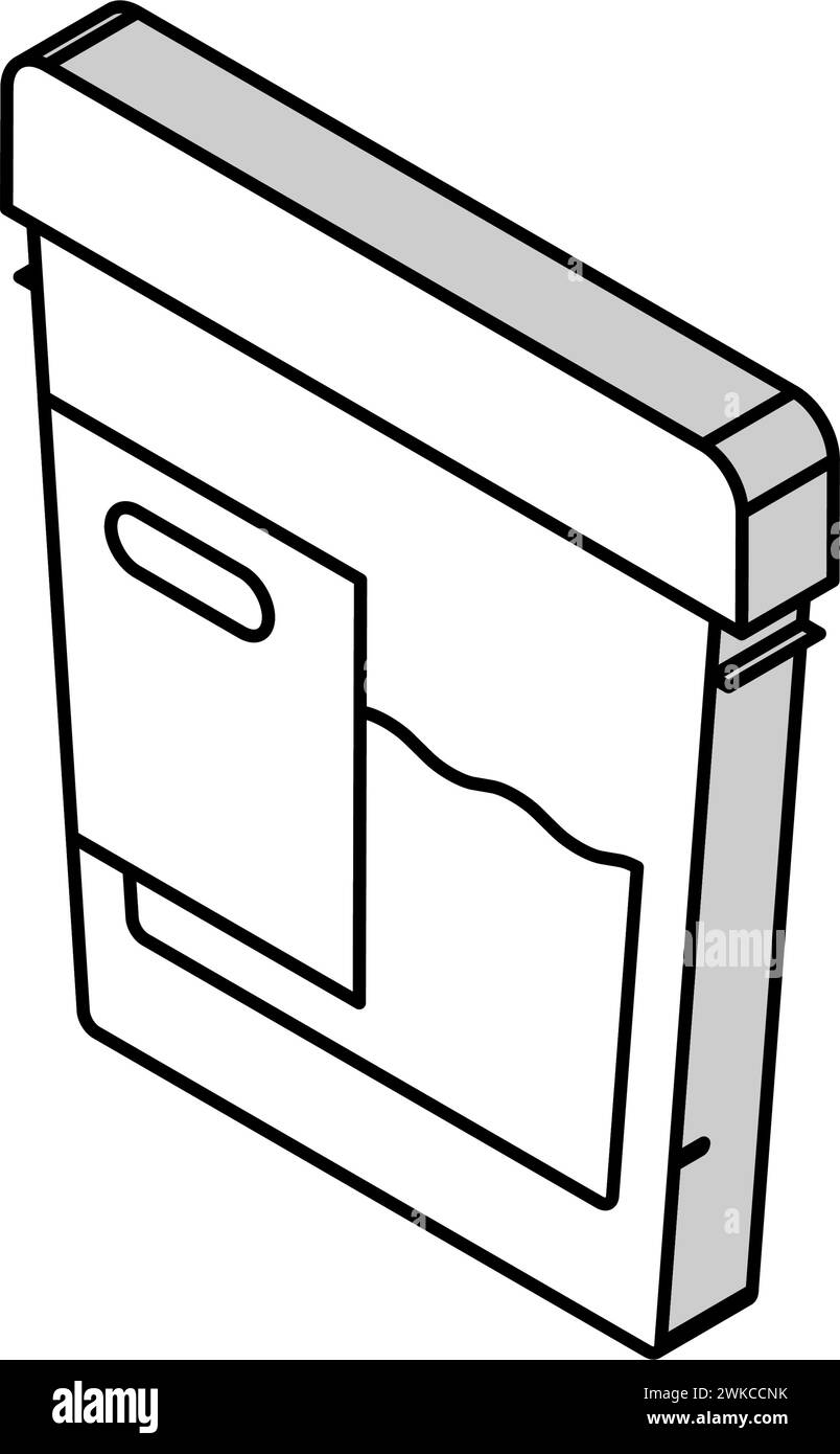 urine drug test isometric icon vector illustration Stock Vector Image ...