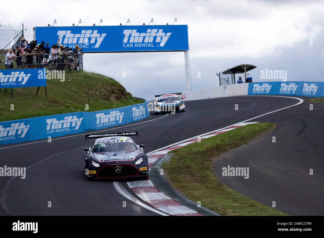 BATHURST, AUSTRALIA - FEBRUARY 17: Car 88 Triple Eight JMR Mercedes ...