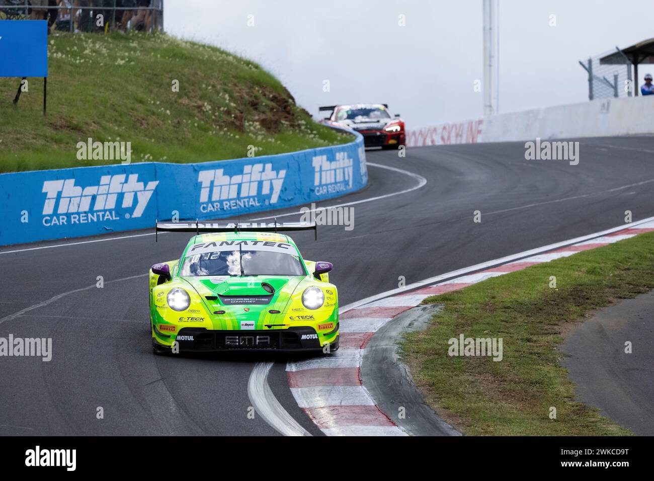 BATHURST, AUSTRALIA - FEBRUARY 17: Car 912 Manthey EMA Porsche 911 GT3R ...