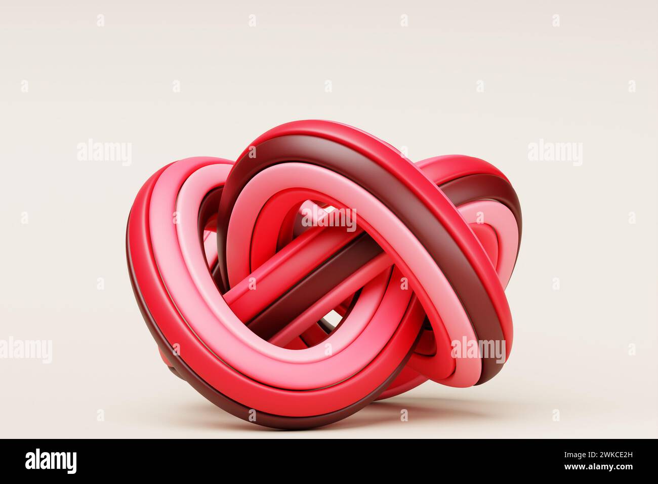 Dynamic holographic 3d shape hi-res stock photography and images - Alamy
